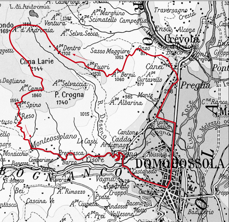 MTB im Ossolatal: Tour zum See von Andromia und zum Gipfel Cima Lariè ...